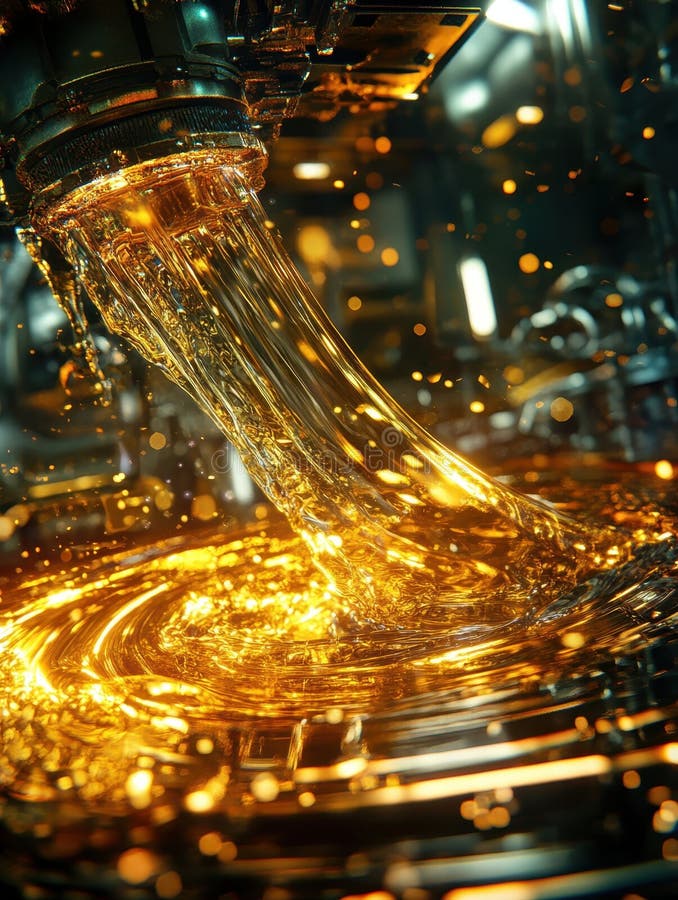 Golden Liquid Pouring Pool Oil Stock Photos - Free & Royalty-Free Stock ...