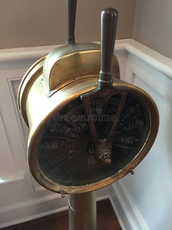 Engine order telegraph stock photo. Image of transportation - 11415276