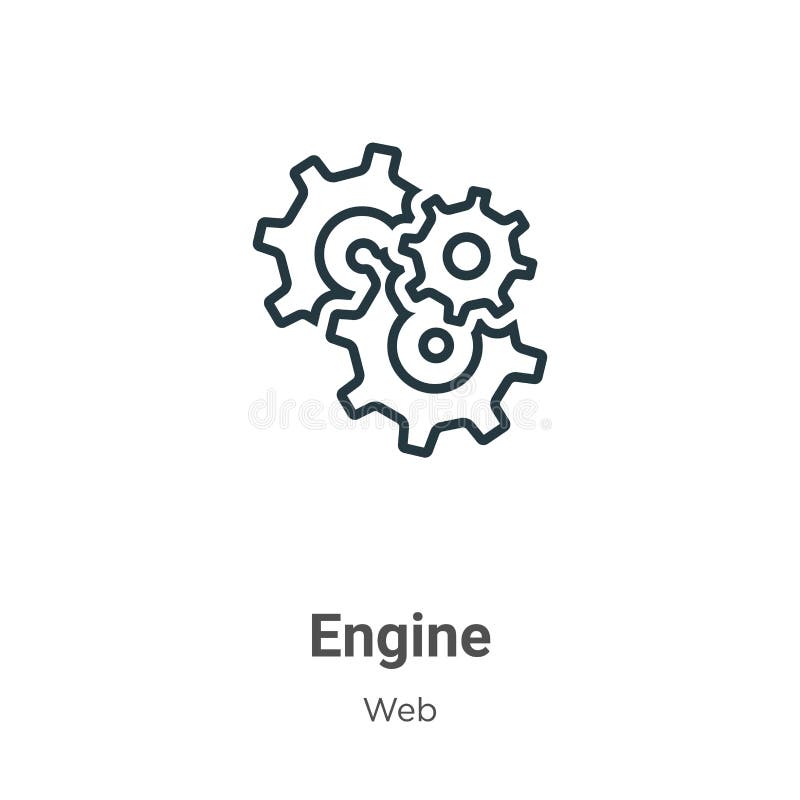 Engine Outline Stock Illustrations – 38,350 Engine Outline Stock ...