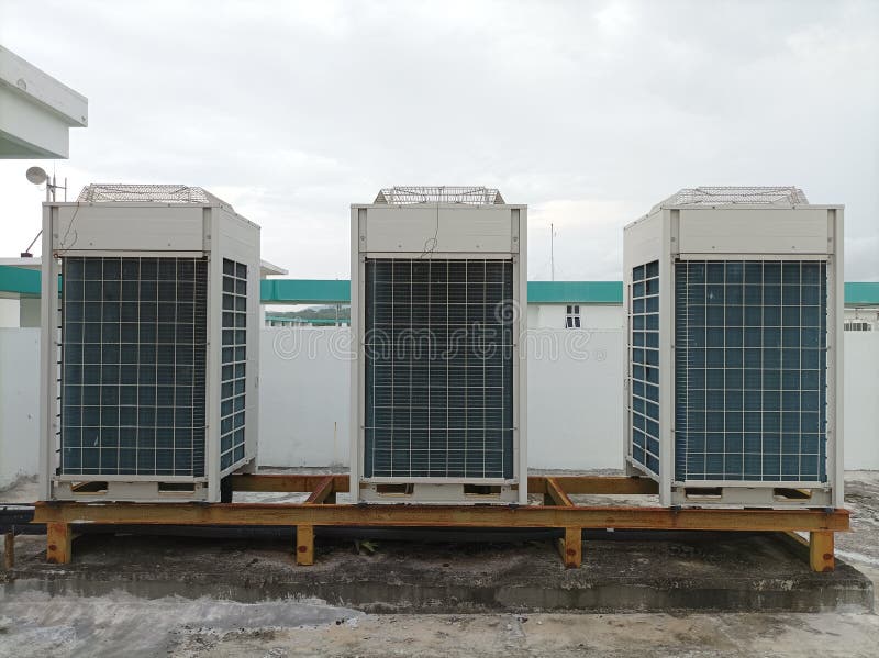 Engine part of a blower stock image. Image of rooftoo - 267118893