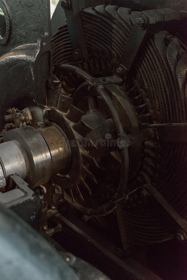Engine. stock image. Image of industry, retro, disused - 49364515