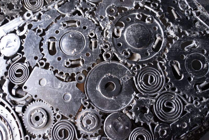 Engine Parts Concept Art Wallpaper Stock Photo - Image of pattern ...