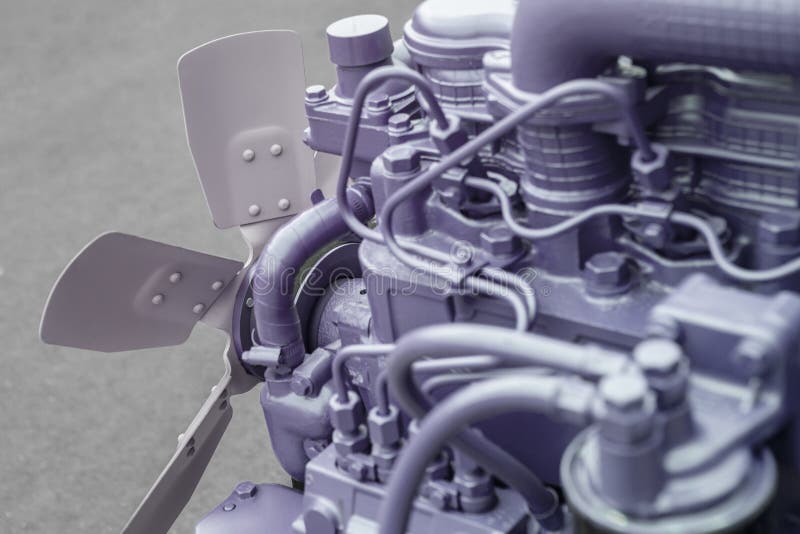 Engine Parts for the Machine. Motor Stock Image - Image of ride, metal ...