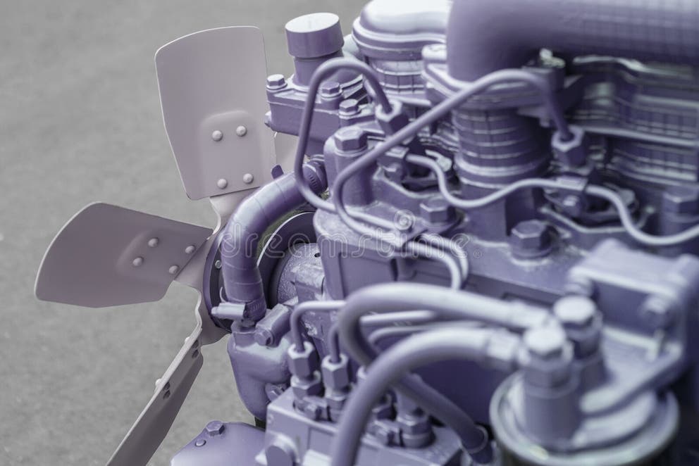 Engine Parts for the Machine. Motor Stock Image - Image of ride, metal ...