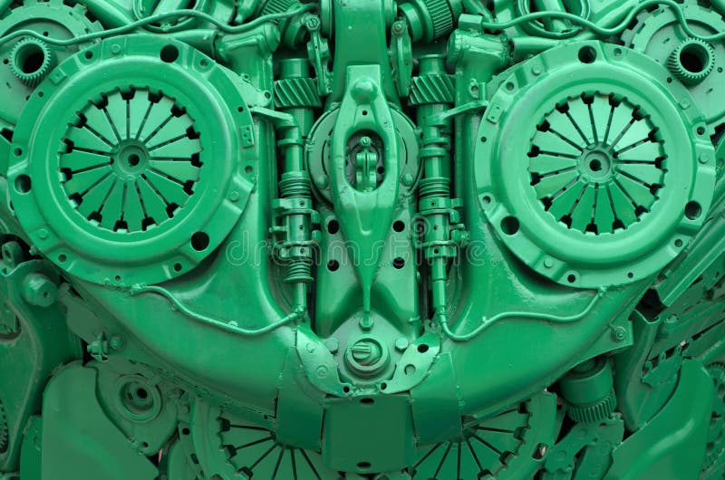 Engine parts stock image. Image of industrial, gearbox - 135792835