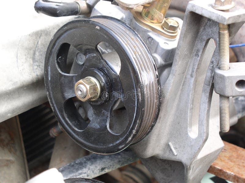 Engine Parts - pump stock image. Image of repair, vehicle - 2954753