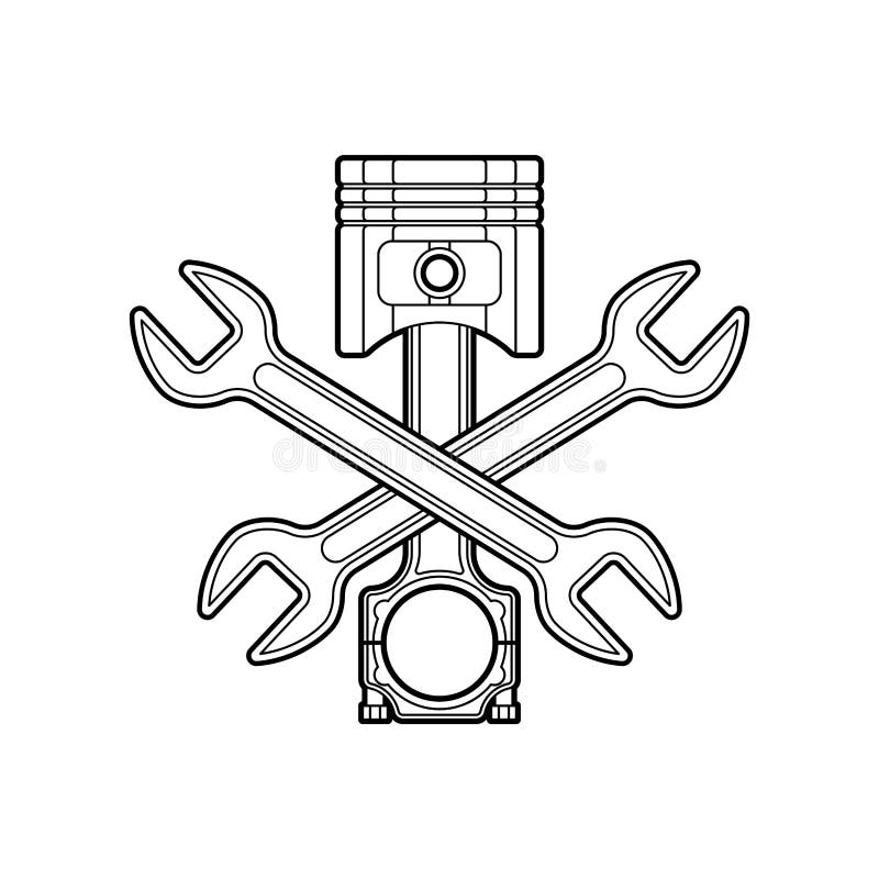 Logo Engine Pistons Stock Illustrations – 518 Logo Engine Pistons Stock ...