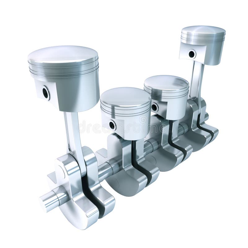 Engine Pistons Royalty Free Stock Photo - Image: 22320235