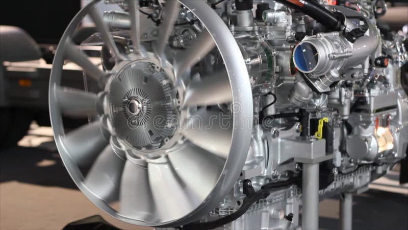 Powerful Diesel Engine Ready for Installation As a Power Generator ...