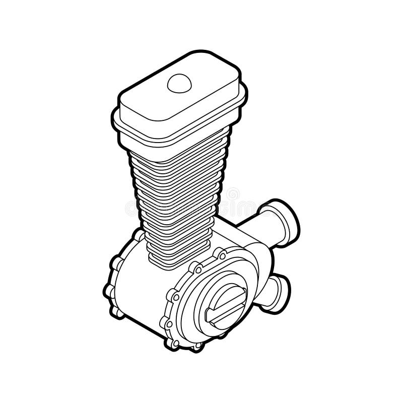 Racing Car Isometric Composition Stock Illustration - Illustration of ...