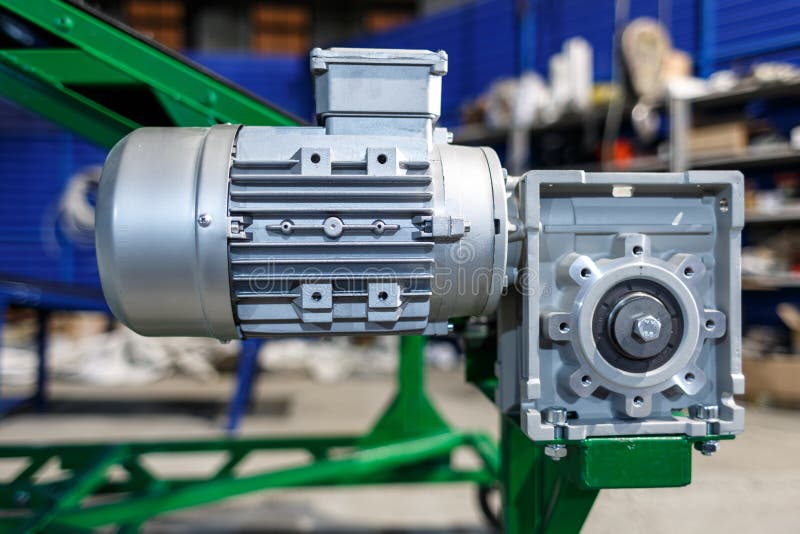 Engine and reduction gear stock image. Image of work - 66088009