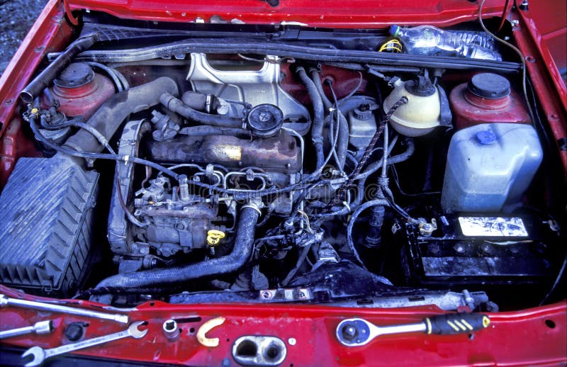Engine repair stock image. Image of automotive, mechanical - 5140643