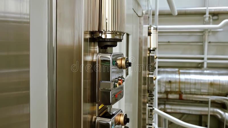 Engine Room Control Panel on a Ship at Sea Stock Footage - Video of ...