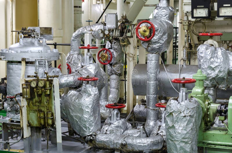 Engine room stock image. Image of device, engine, instrument - 57872393