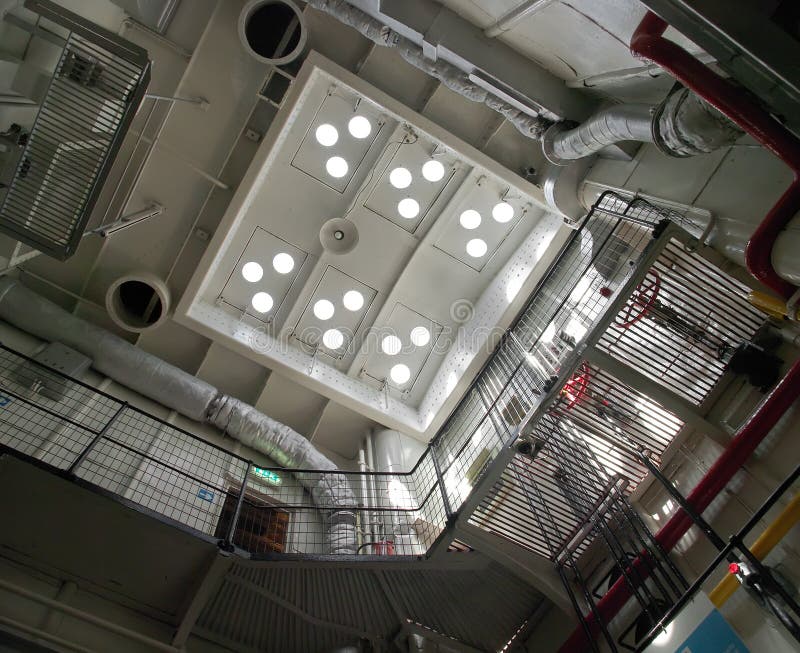 Engine Room stock image. Image of engineering, high, metal - 31316967