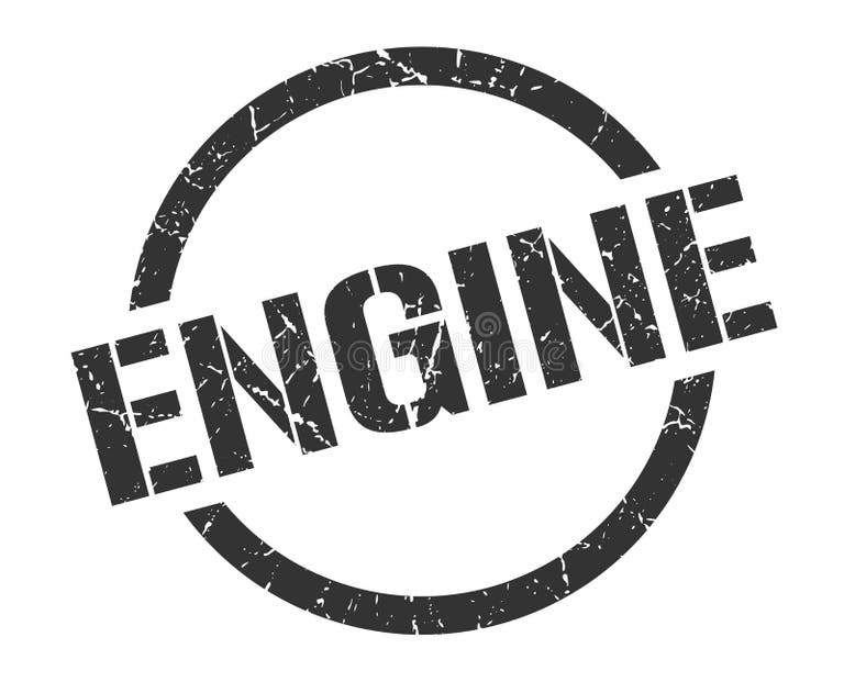 Engine stamp stock vector. Illustration of black, vintage - 137022685