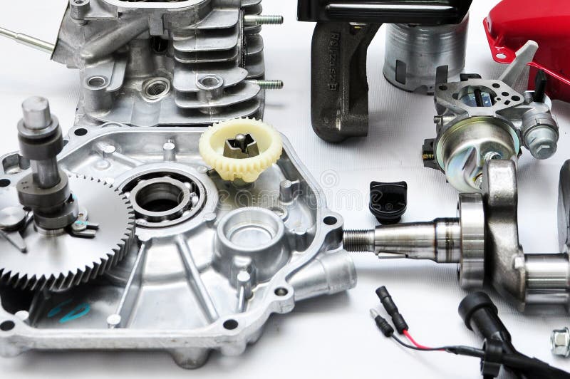 Engine Spare Part stock image. Image of gear, spare, piston - 36743197