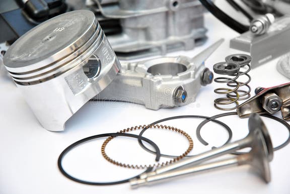 Engine Spare Part stock image. Image of gear, spare, piston - 36743197
