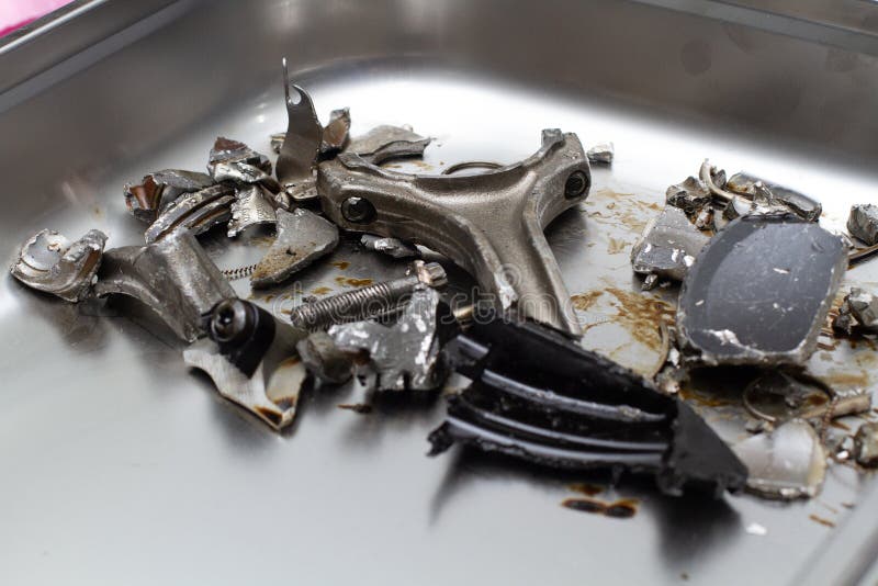 The Engine of the Sports Car Exploded and Collapsed at the Start of the ...