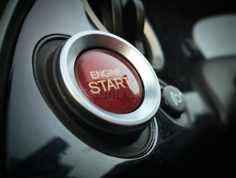 Engine start button stock photo. Image of black, button - 340646856