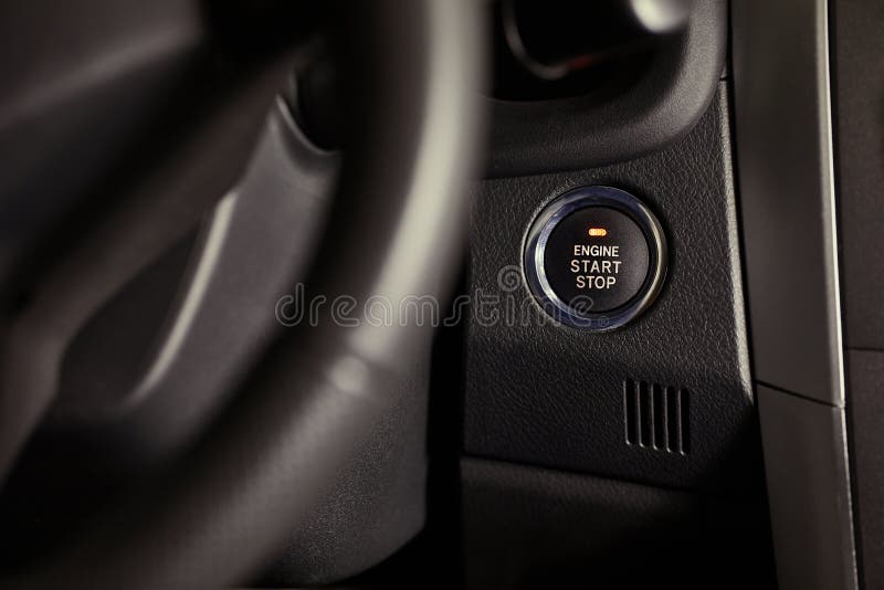 Engine Start Button stock photo. Image of closeup, starting - 102392392
