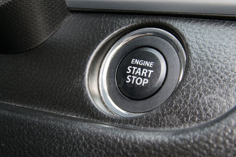 Car Key in Ignition Start Lock Stock Photo - Image of switch, ignition ...