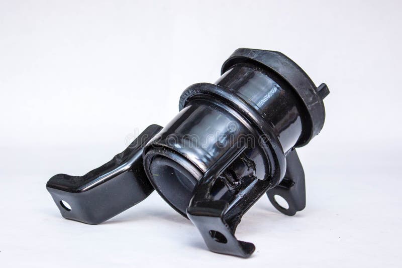 Auto Engine Support Cushion Isolated on White Background Stock Photo ...