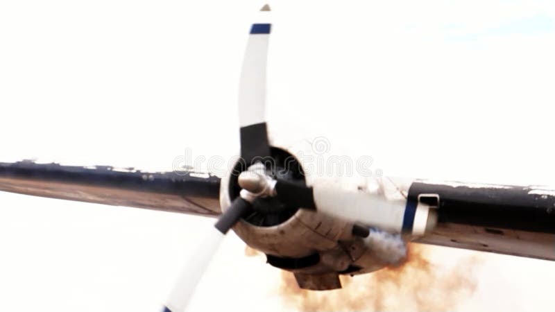 Engine Tests of the Original Air Force One Stock Footage - Video of ...