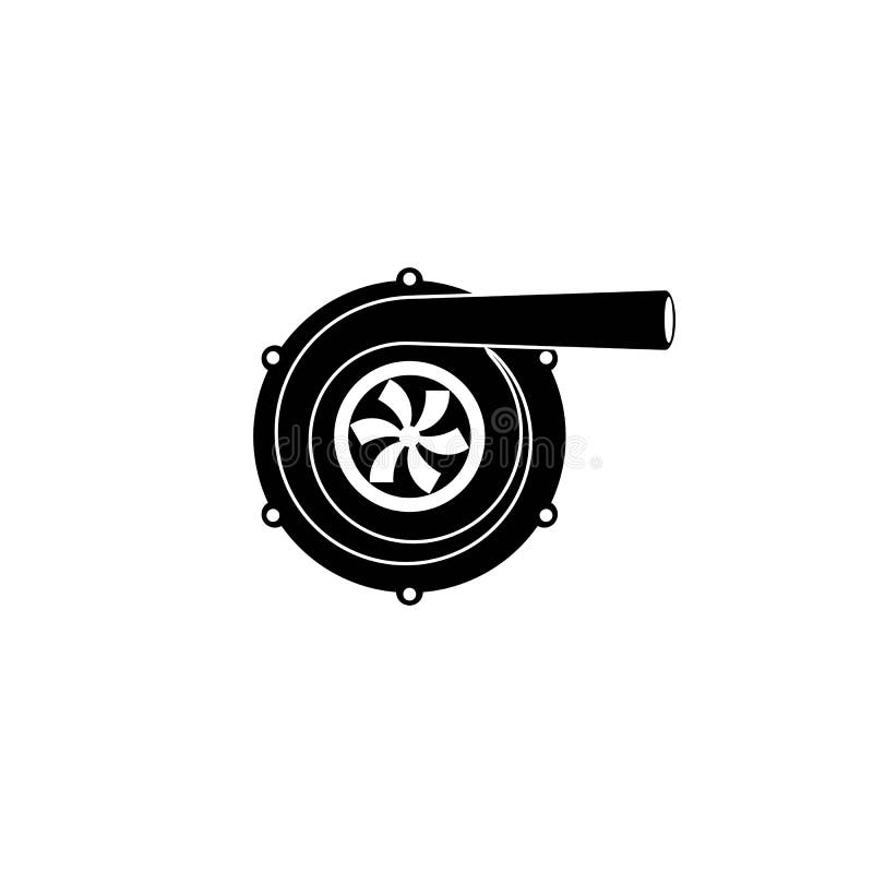Engine turbo icon stock vector. Illustration of sport - 251018480