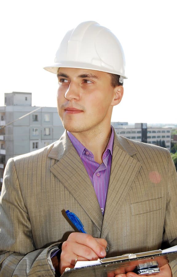 Engineer. stock image. Image of foreman, engineering - 12606857