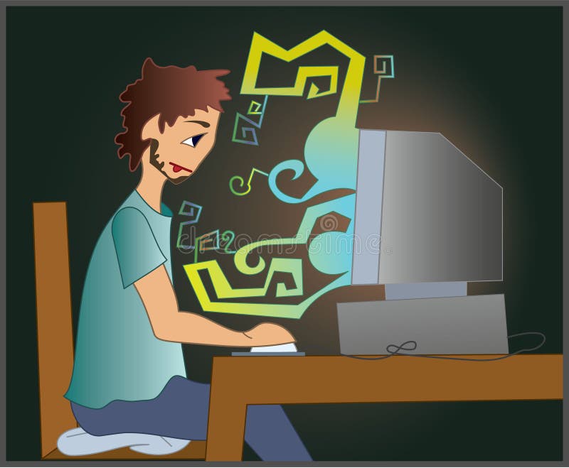 It engineer stock vector. Illustration of downloading - 15401349