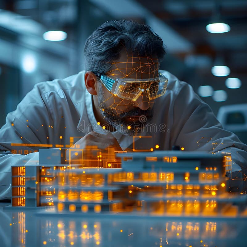 Engineer Analyzes Building Structure Protected by Holographic ...