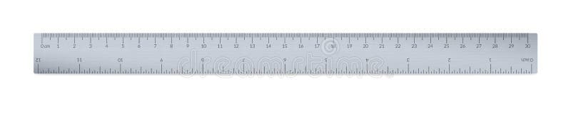 Engineer or Architect Aluminium Drafting Ruler Stock Vector ...
