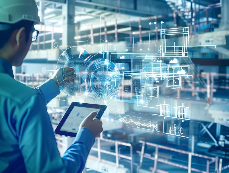 Engineer and Architect Analyzing of Under Construction Project with ...