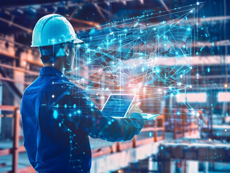 Engineer and Architect Analyzing of Under Construction Project with ...