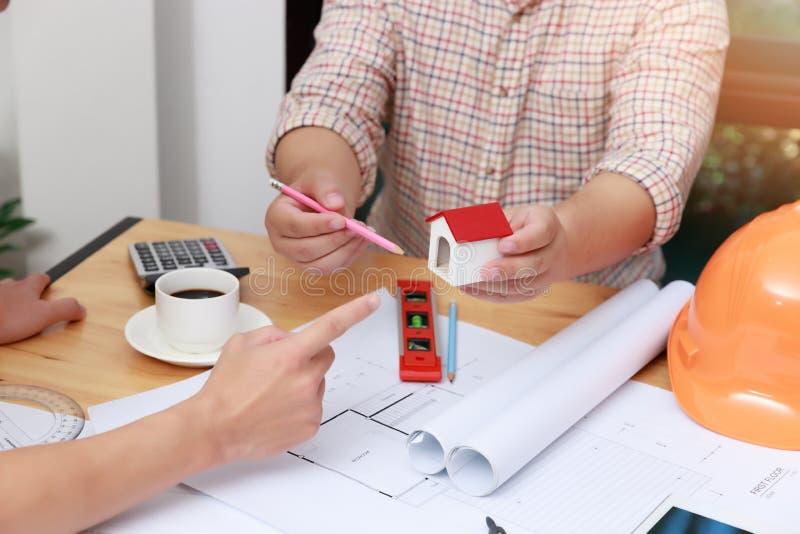 Engineer and Architect Concept, Engineer Architects and Interior ...