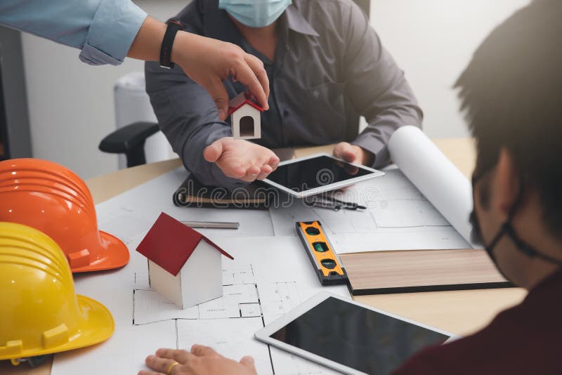 Engineer and Architect Concept, Engineer Architects and Interior ...