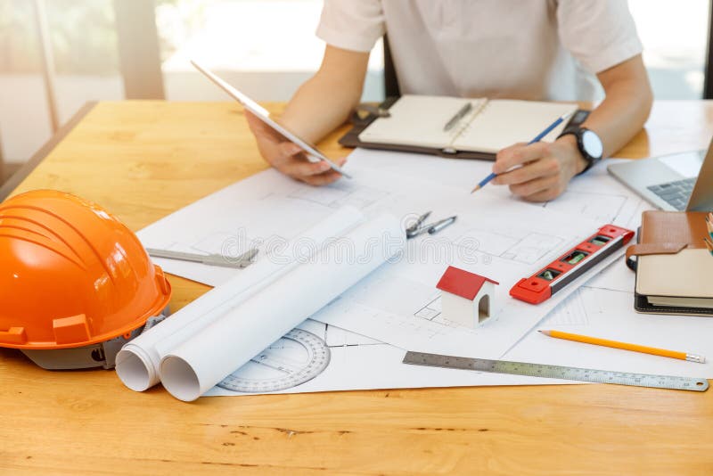 Engineer and Architect Concept, Engineer Architects and Interior ...