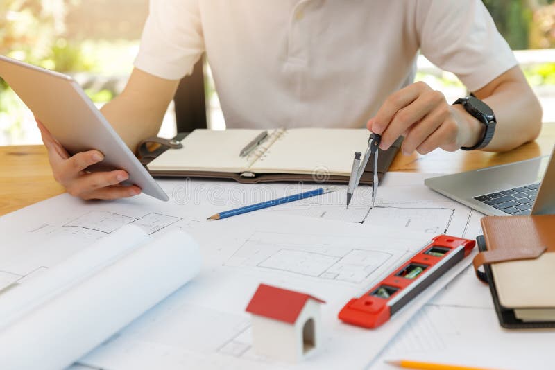 Engineer and Architect Concept, Engineer Architects and Interior ...