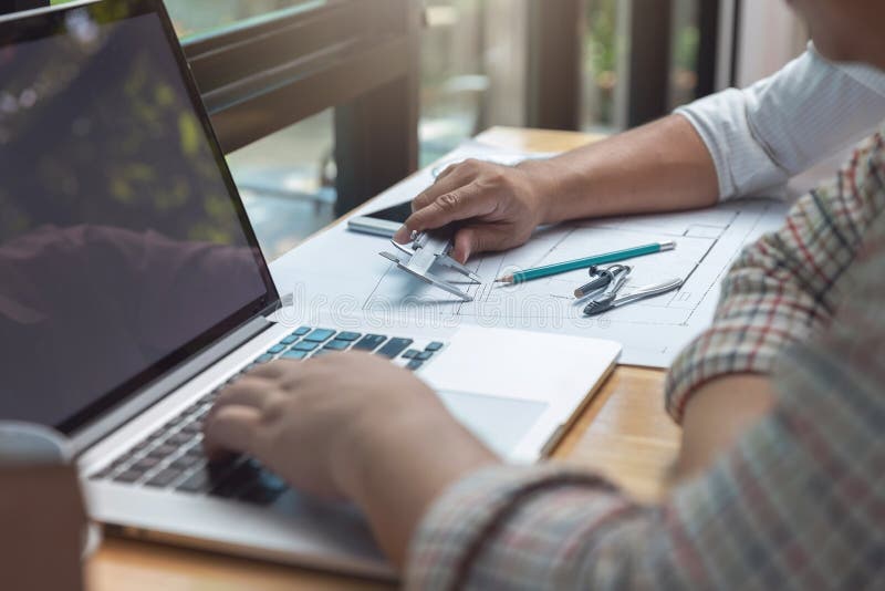 Engineer and Architect Concept, Engineer Architects and Real Estate ...