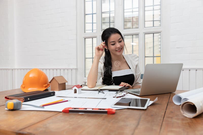 Engineer and Architect Concept, Engineer Architects and Real Estate ...