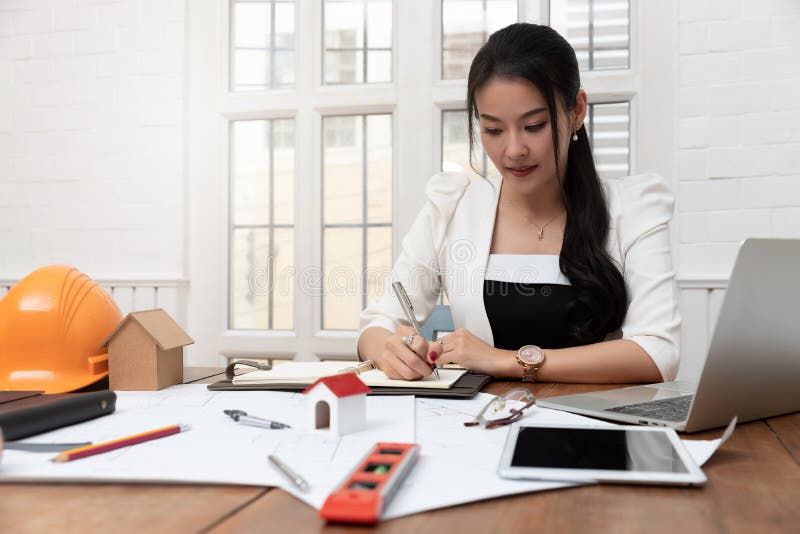 Engineer and Architect Concept, Engineer Architects and Real Estate ...