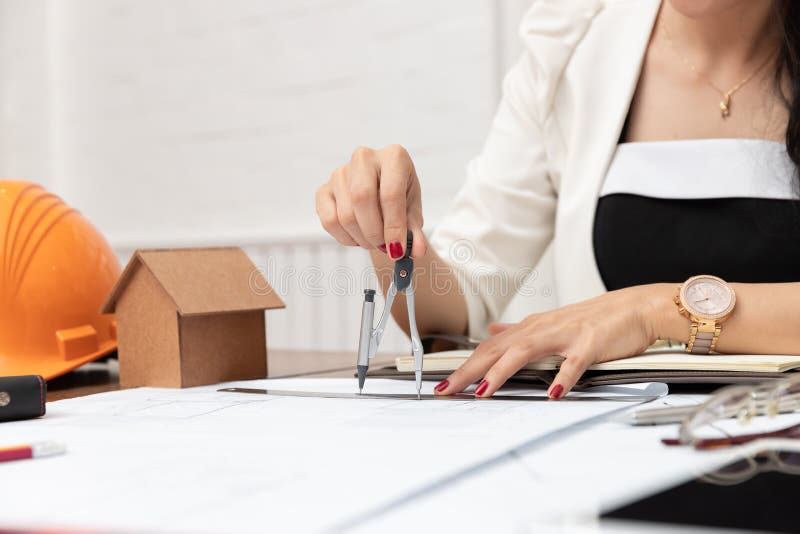 Engineer and Architect Concept, Engineer Architects and Real Estate ...