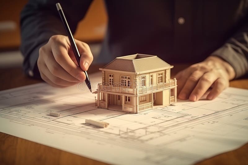 Engineer Architect Designer Freelance Work Project Drawing ...