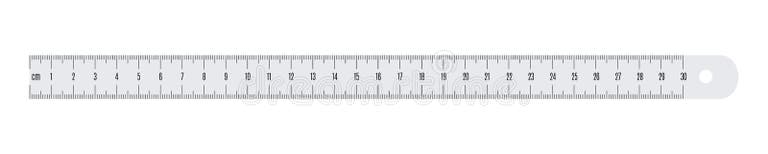 Engineer or Architect Paper Drafting Ruler Stock Vector - Illustration ...