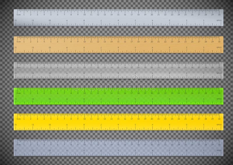 Engineer or Architect or School Drafting Ruler Stock Vector ...