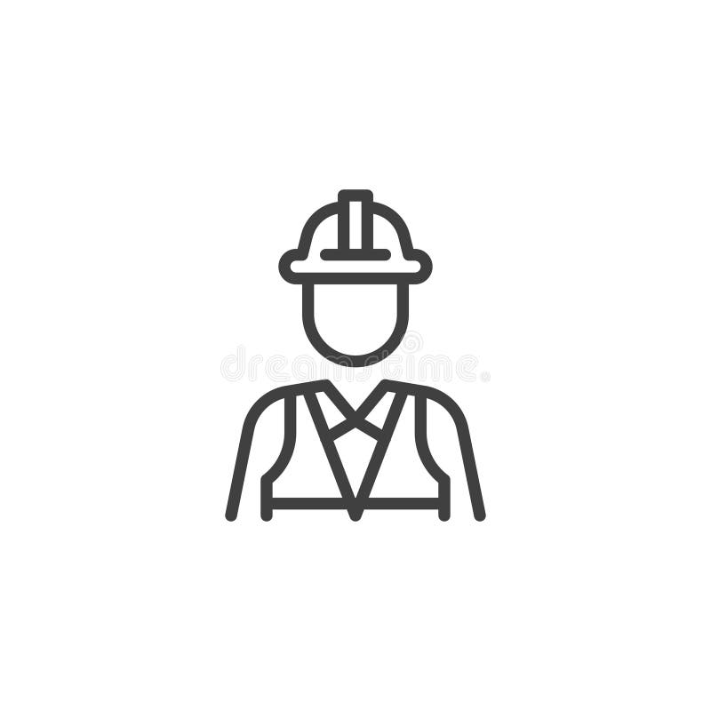 Builder Outline Stock Illustrations – 20,608 Builder Outline Stock ...