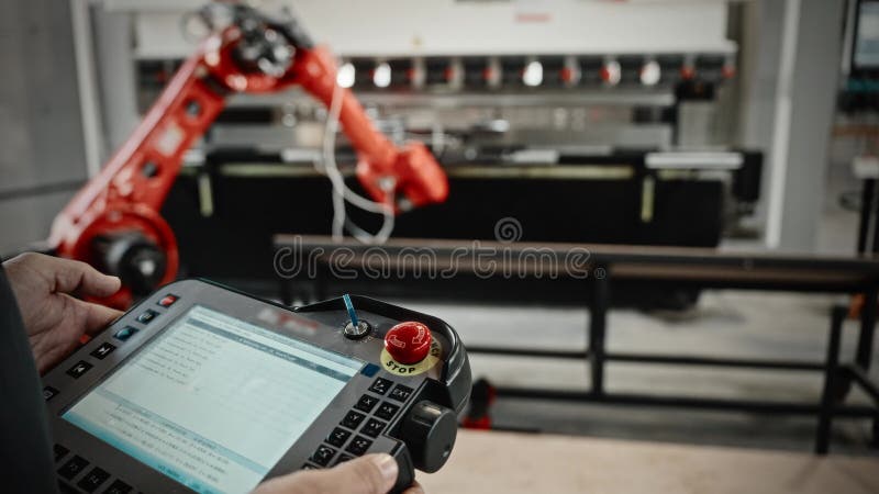 Engineering Specialist Configures Robotic Equipment with Sensors and ...