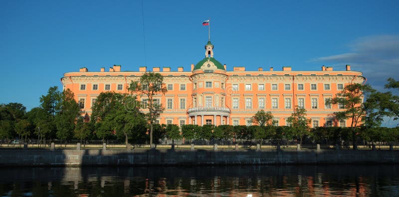 Engineer Castle . Saint-Petersburg, Russia Stock Image - Image of ...