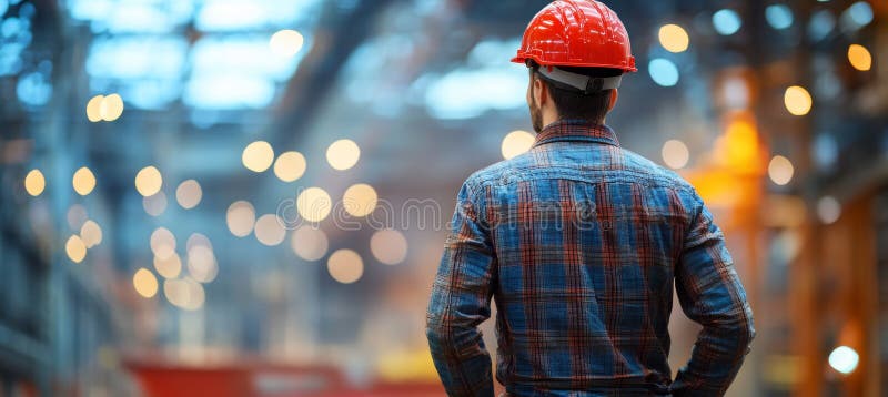 Engineer Checking Safety Protocols,. Equipment, and Industry Standards ...